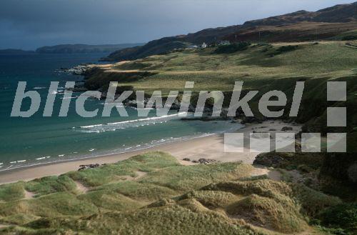 blickwinkel - Coldbackie Beach, Schottland, Grossbritannien, Schottland ...
