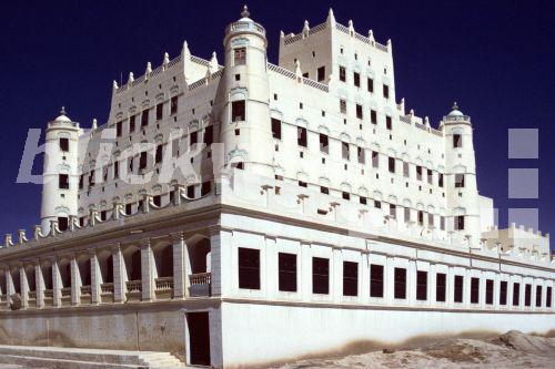 blickwinkel - Sultanspalast, Jemen, Wadi Hadramaut, Seiyun - palace ot ...
