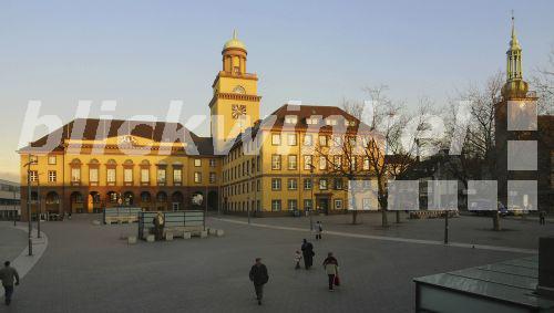 blickwinkel - Rathaus und Johanniskirche, Deutschland, Nordrhein ...