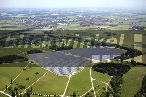 blickwinkel - Fotovoltaik-Anlage, Shell Solar-Anlage, Deutschland ...