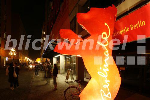 blickwinkel - Berliner Baer, Wahrzeichen der Berlinale, Deutschland ...