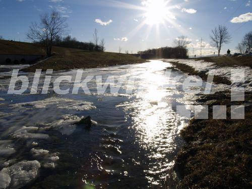 blickwinkel - Fluss Leitha, Oesterreich, Niederoesterreich, Suedliches ...