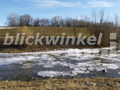 blickwinkel - Fluss Leitha, Oesterreich, Niederoesterreich, Suedliches ...