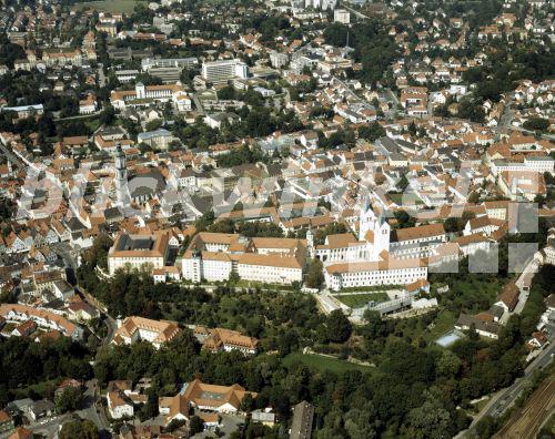 blickwinkel - Innenstadt mit Domberg, Deutschland, Bayern, Freising ...