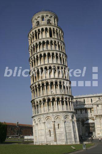 blickwinkel - Schiefer Turm von Pisa, Italien, Toskana, Pisa - leaning ...