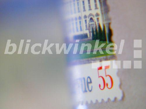 blickwinkel - Briefmarke 55 Cent fuer Standardbrief, Deutschland ...