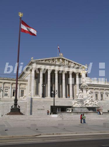 blickwinkel - Wiener Parlament, Oesterreich, Wien - Vienna parliament ...