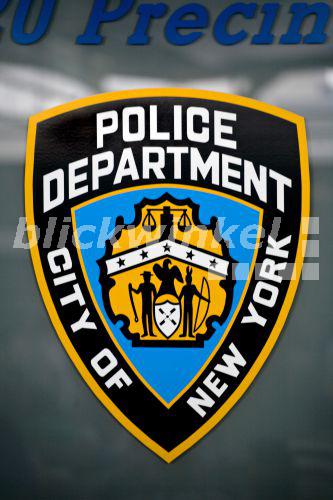 blickwinkel - Abzeichen des New Yorker Policedepartments, USA, New York ...