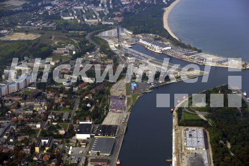 blickwinkel - Hafen von Danzig, am rechten Bildrand sichtbar ...