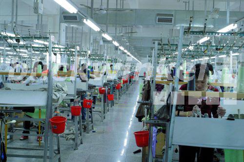 blickwinkel - Textilfabrik, China - factory for textiles, China - McPHOTOs