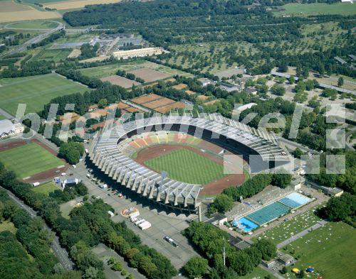 blickwinkel - Rheinstadion in Duesseldorf, Deutschland, Nordrhein ...