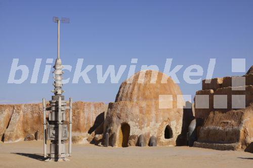 blickwinkel - Filmkulisse der Star Wars-Filme bei Nefta, Tunesien ...
