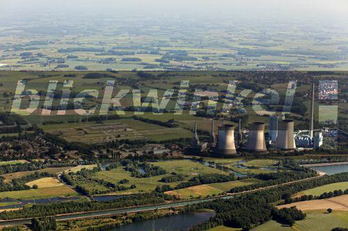 blickwinkel - REW Power AG, Kraftwerk Gersteinwerk an der Lippe in ...