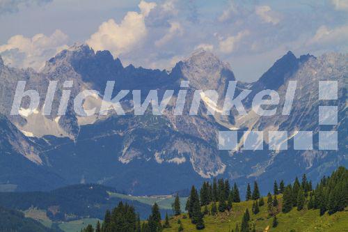 blickwinkel - Kaisergebirge, Wilder Kaiser von der Suedseite ...