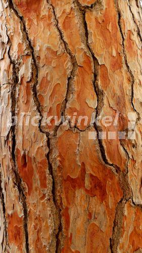 blickwinkel - Aleppokiefer, Aleppo-Kiefer (Pinus halepensis), Borke ...