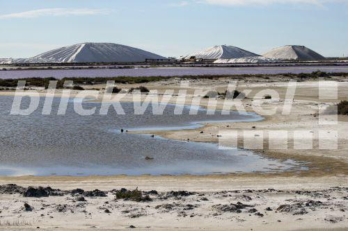 blickwinkel - Meersalz-Gewinnung in den Salinen von Salins-du-Midi ...