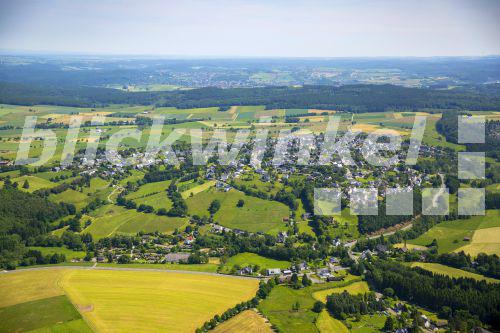 blickwinkel - Ortsansicht Hirschberg, 07.06.2016, Luftbild, Deutschland ...
