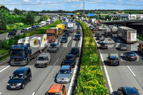 Stau Hamburg A1