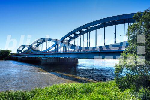 blickwinkel - Neue Elbbruecke in Hamburg, Deutschland, Hamburg - New ...